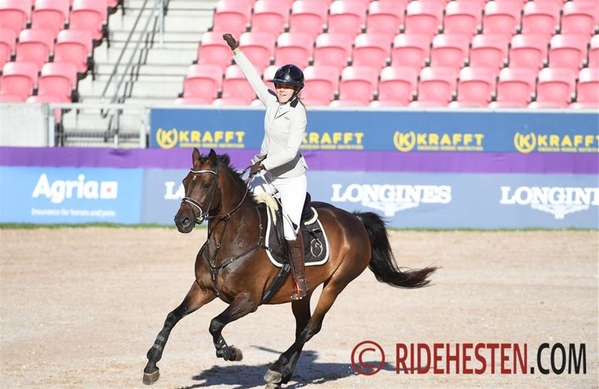 Freja vandt for tredje dag i streg! - Ridehesten.com